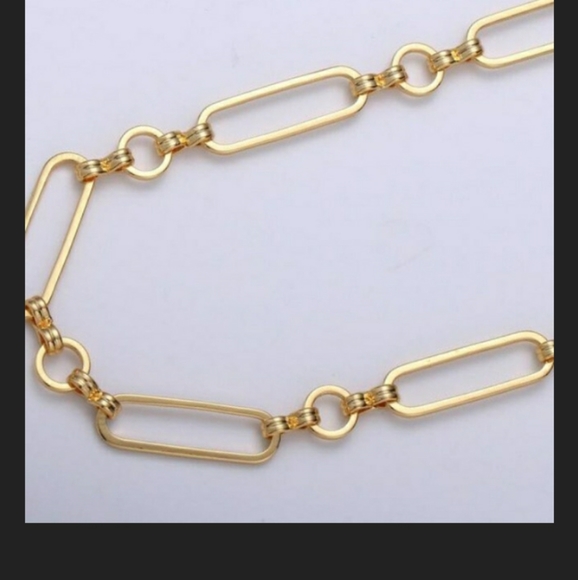 Hand Crafted | Jewelry | Trendy Alternating Link Paperclip Necklace ...